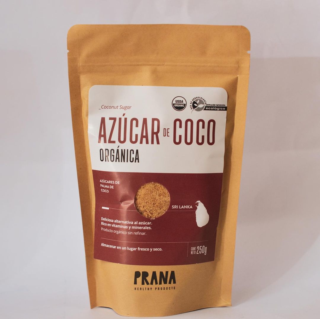 Azúcar de Coco PRANA 400gr - Almacén Girasoles