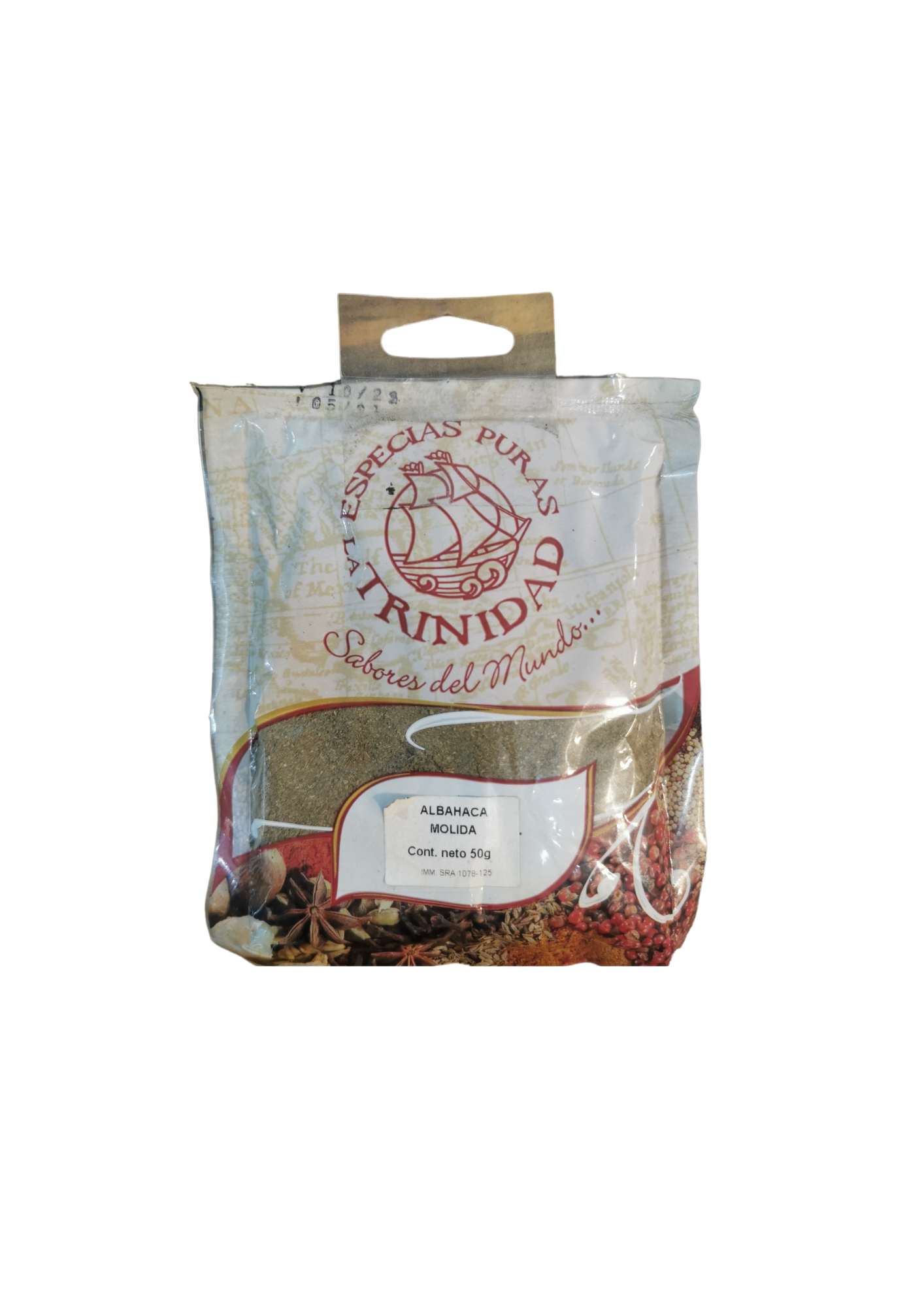 Albahaca molida 50g- La trinidad – Almacén Girasoles